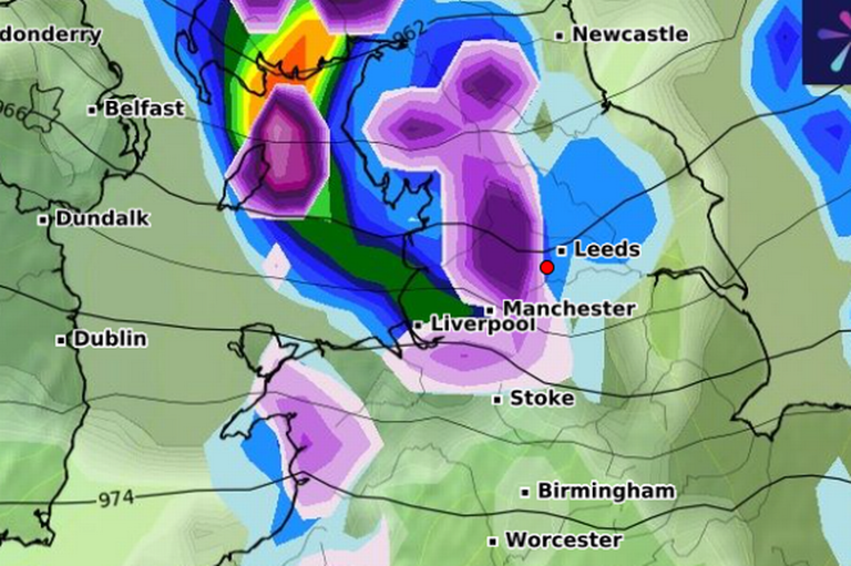 UK snow maps show exactly when and where winter's 'final fling' will hit