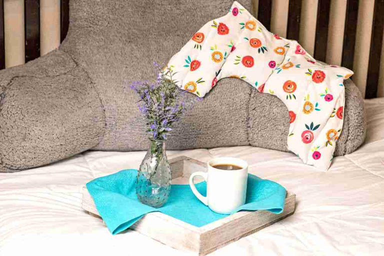 DIY Microwavable Neck Heating Pad