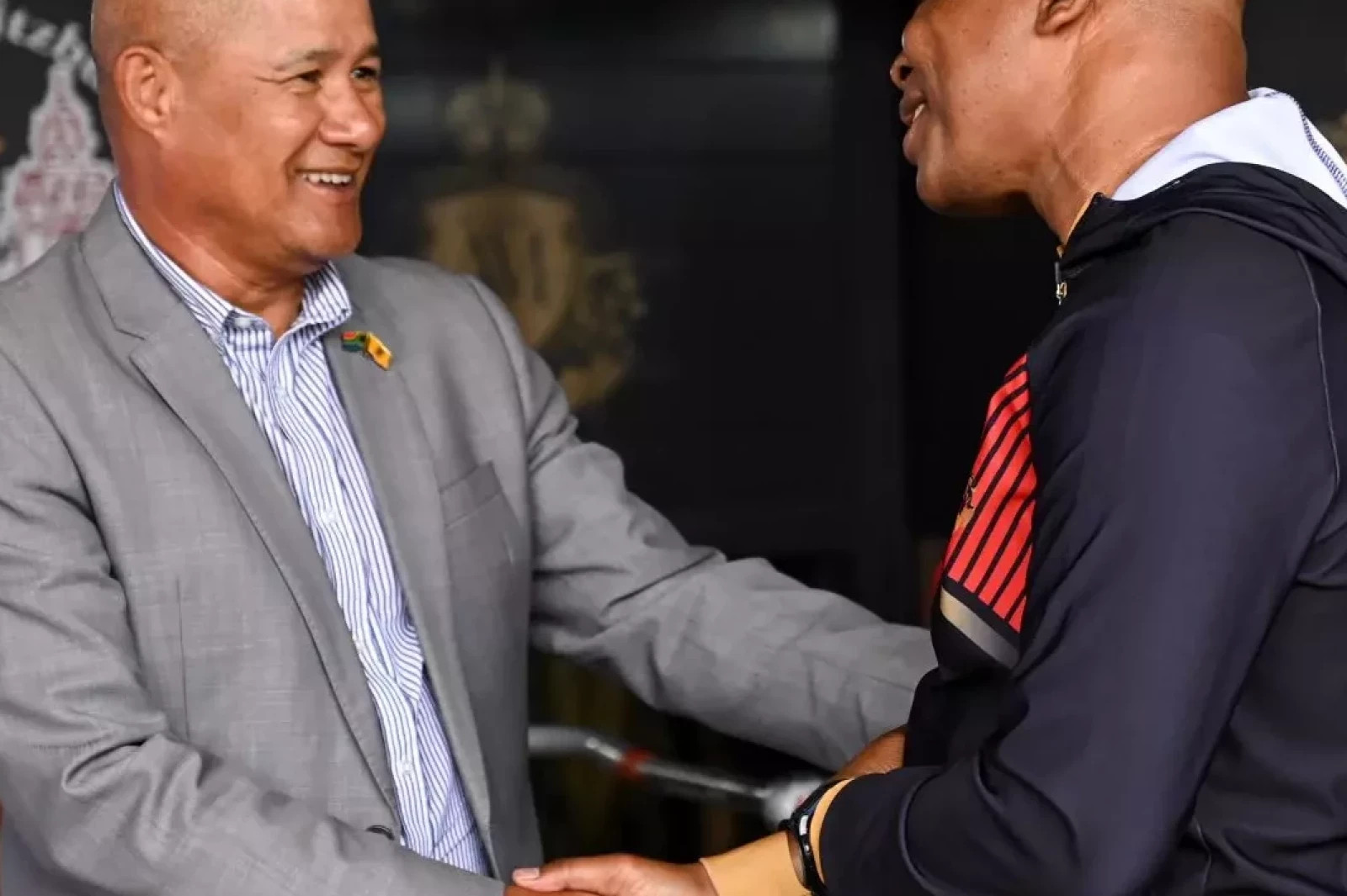 Kaizer Chiefs interim coach Cavin Johnson salutes Bafana Bafana