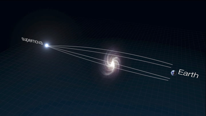 Supernova Explosion 4 Billion Light-Years Away Revealed Using ...