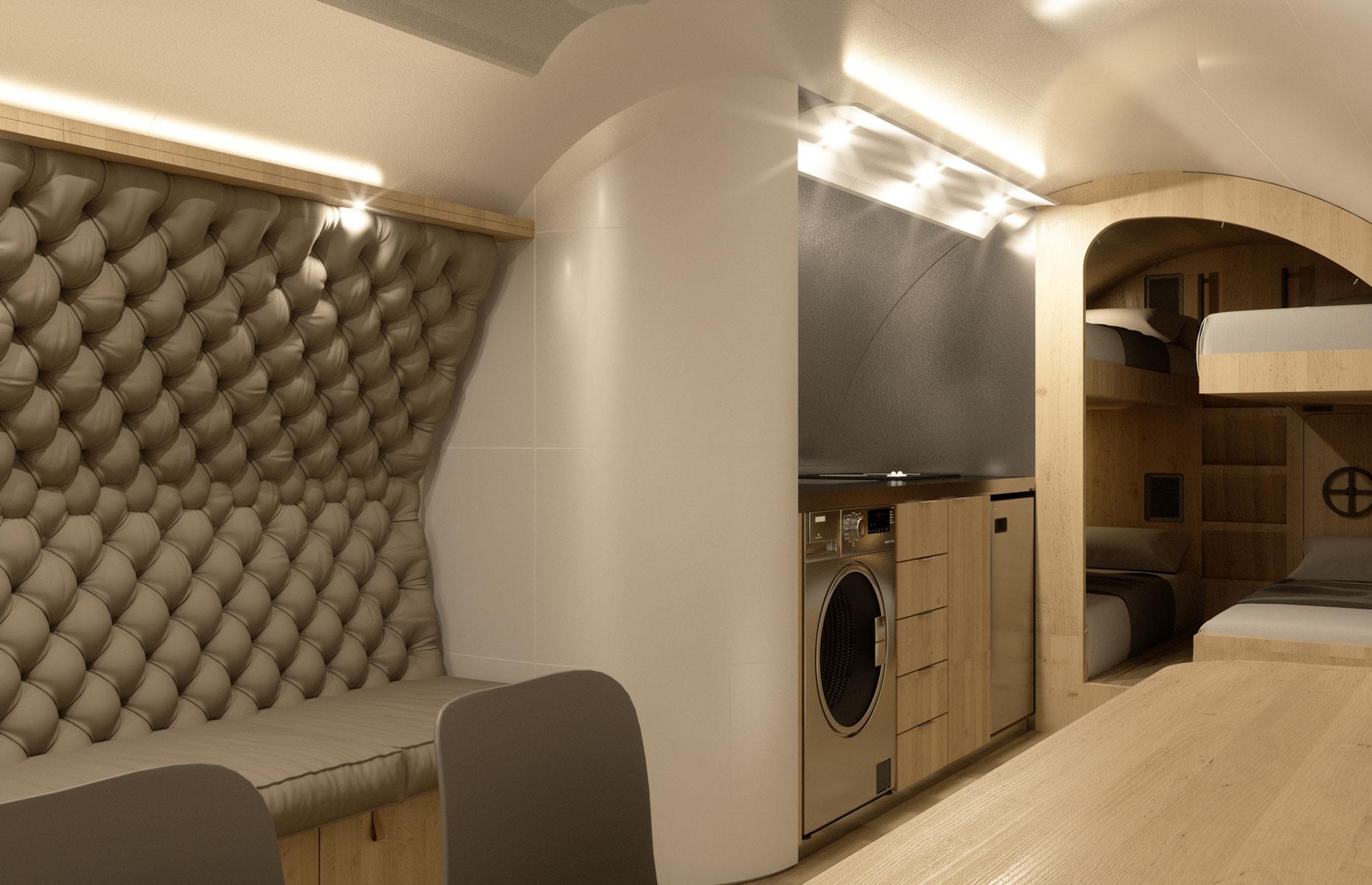 Take a look inside the luxury bunkers designed by a space architect