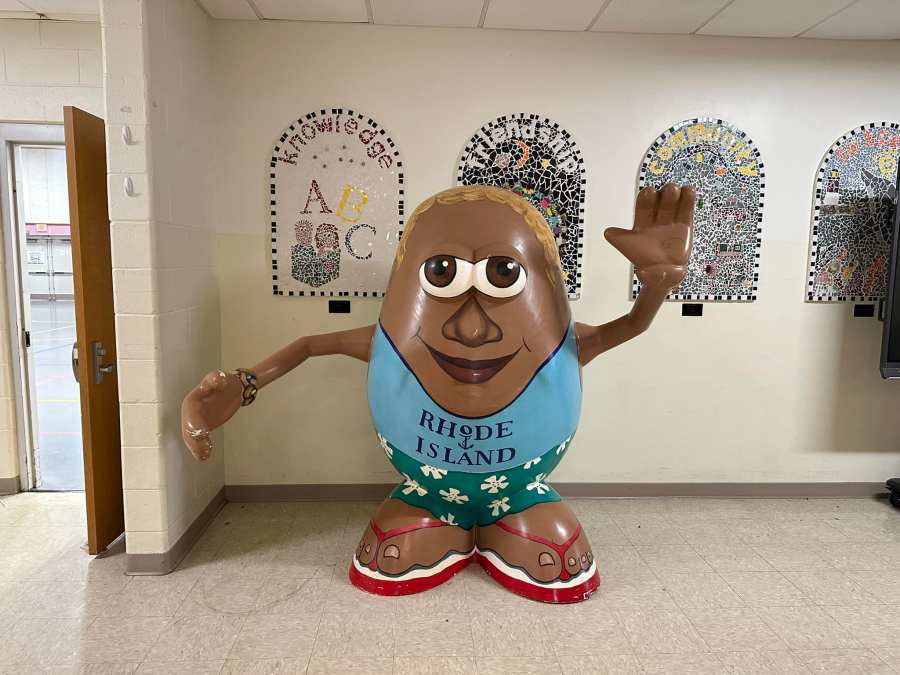 North Kingstown school’s Mr. Potato Head statue may move to town beach