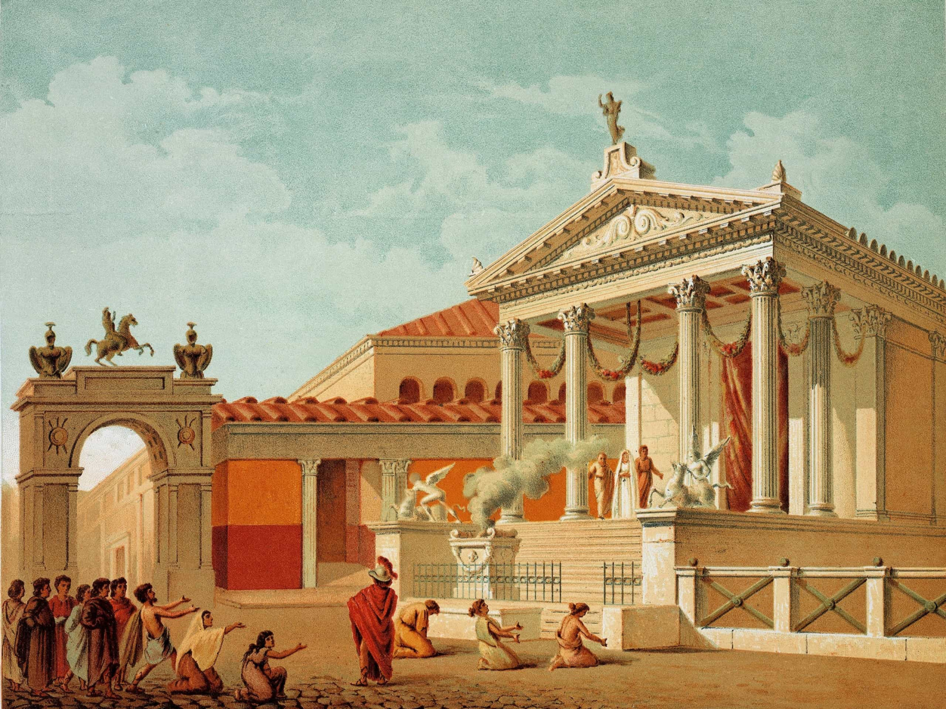 The differences between Greek and Roman mythology