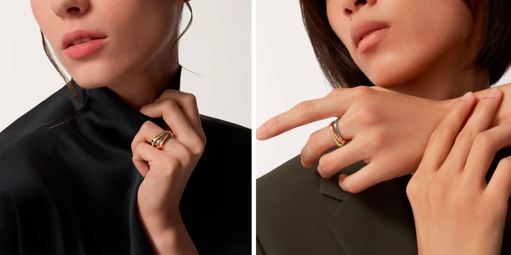 Trinity, une bague mythique signée Cartier dont le règne dure depuis ...