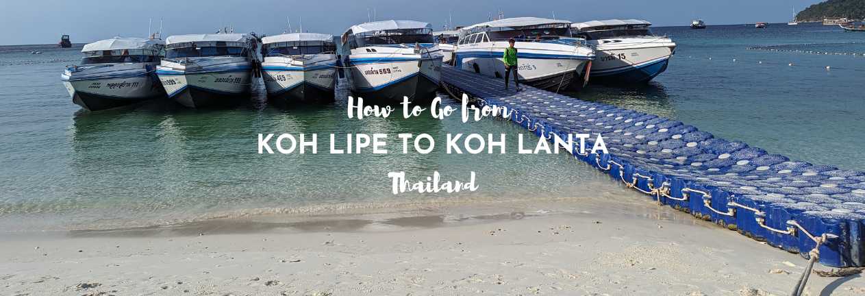 How to Go from Koh Lipe to Koh Lanta