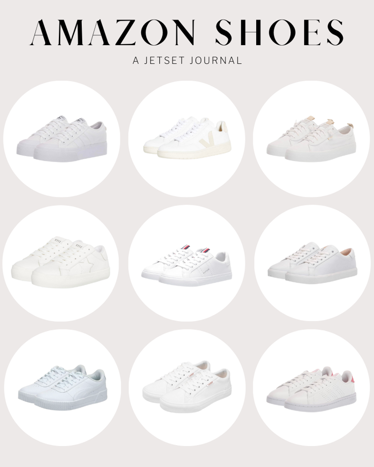 Plain White Sneakers That You Need to Get Now on Amazon