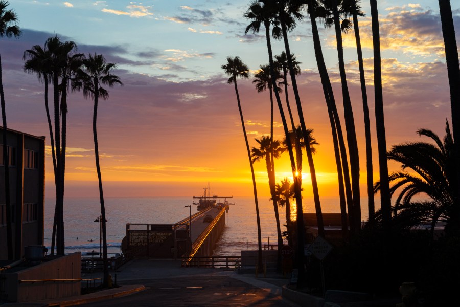 What time will sunset be after daylight savings in San Diego?