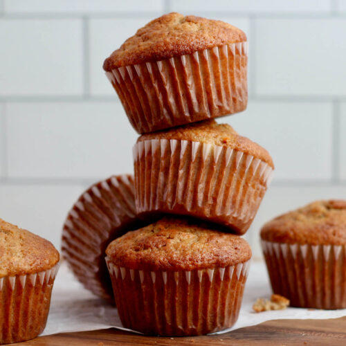 Sourdough Zucchini Muffins