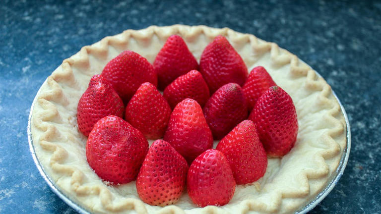 This Fresh Strawberry Pie Recipe Will Brighten Up Any Dessert Table