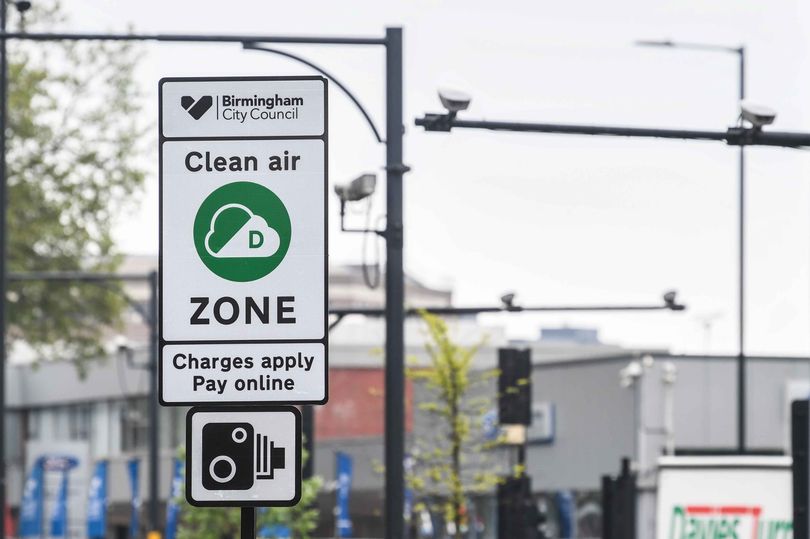 Two Birmingham Clean Air Zone areas failing to meet healthy breathing ...