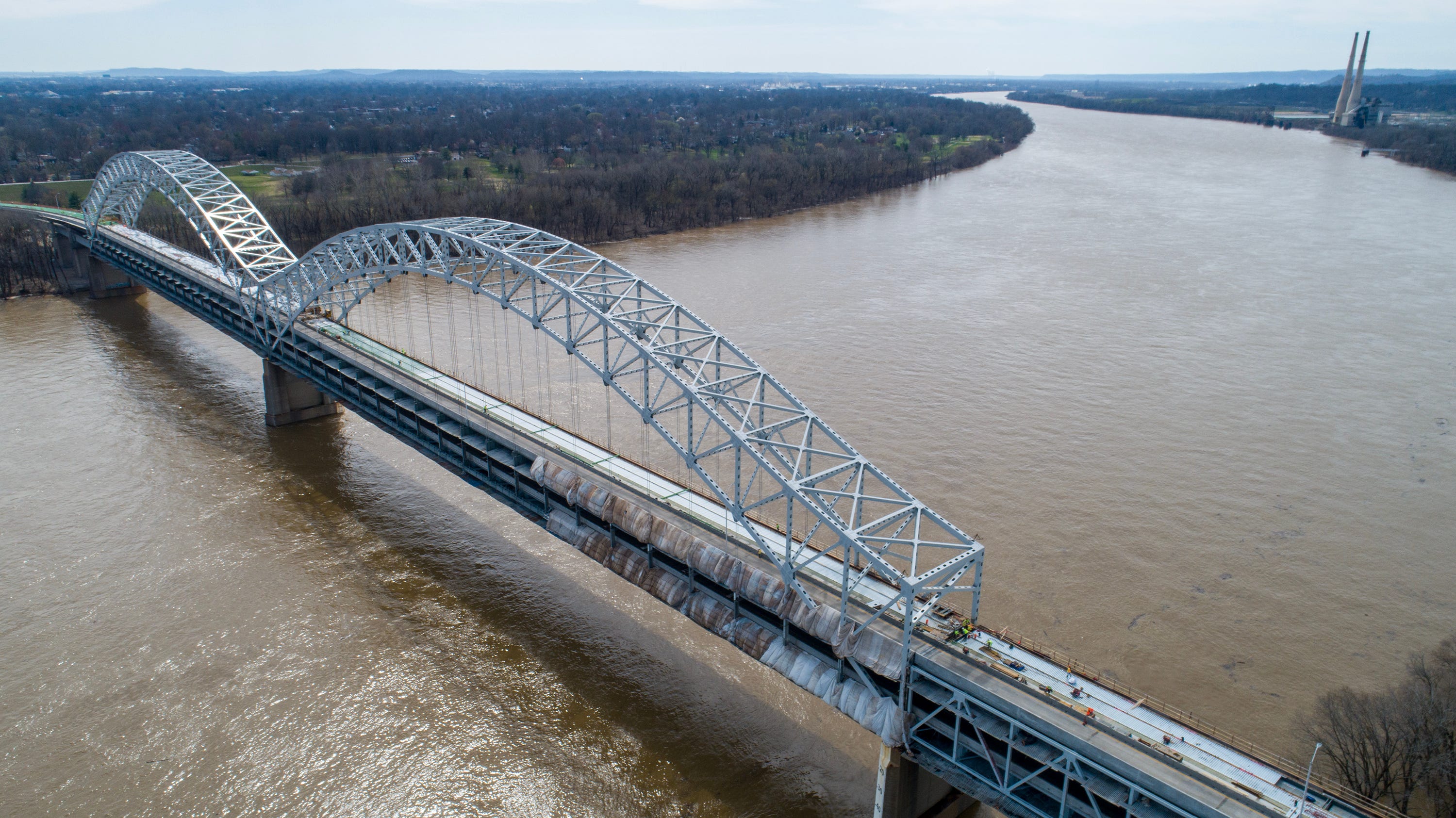 Sherman Minton Bridge to see lane restrictions soon as renewal project ...