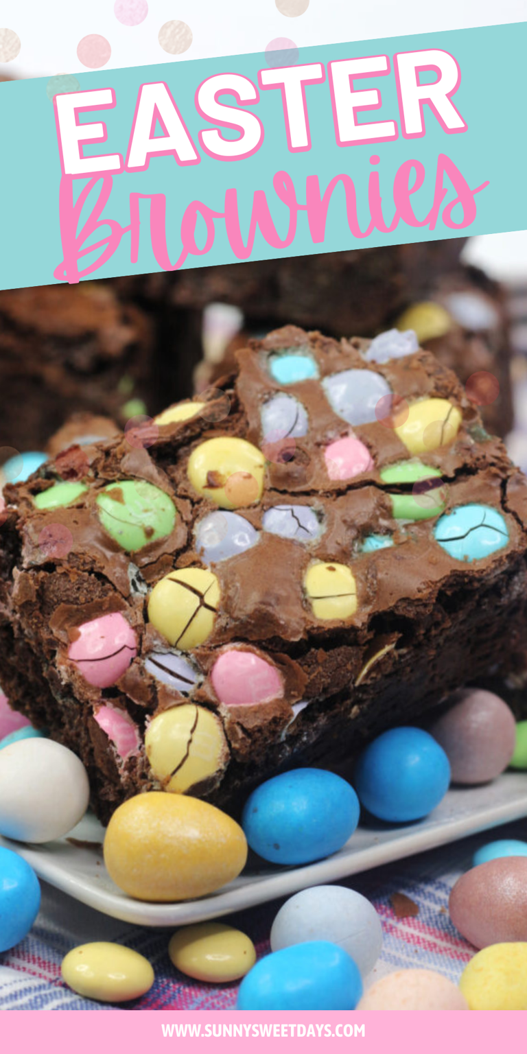 How to Make Easter Desserts: Springtime Brownies