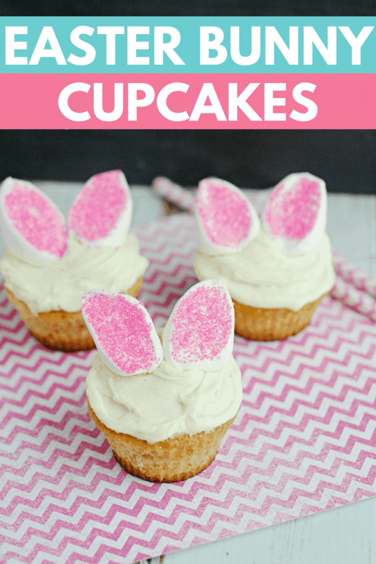 Easter Bunny Cupcakes