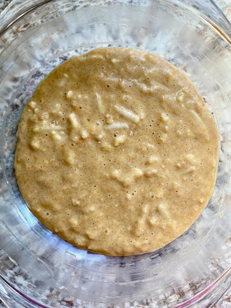 Sourdough Apple Muffins