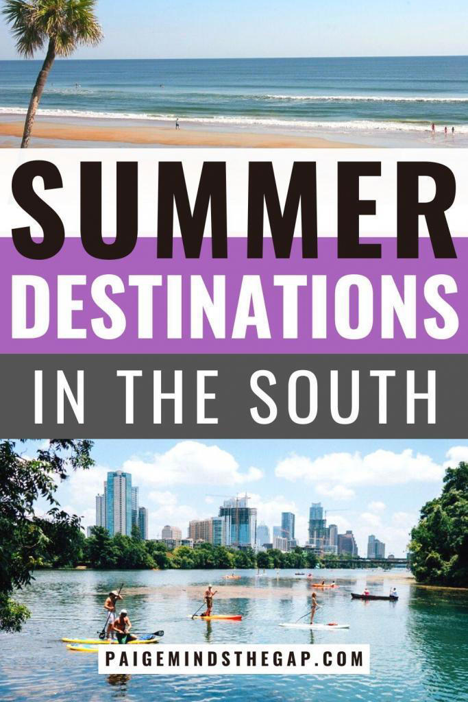 14 Best Summer Vacation Spots in the South
