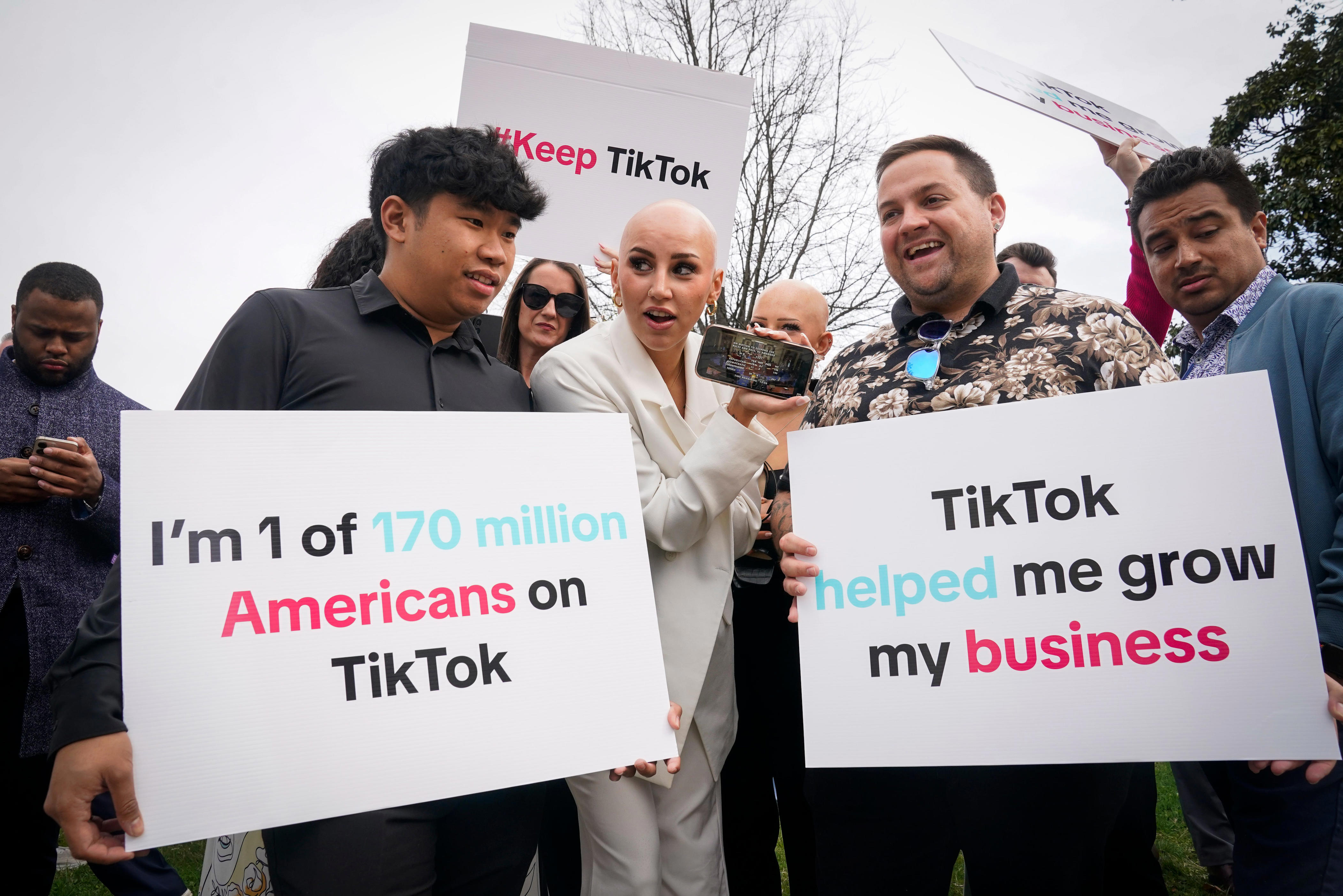 Sure, let's ban TikTok and pretend our data will magically be safe. Smh ...