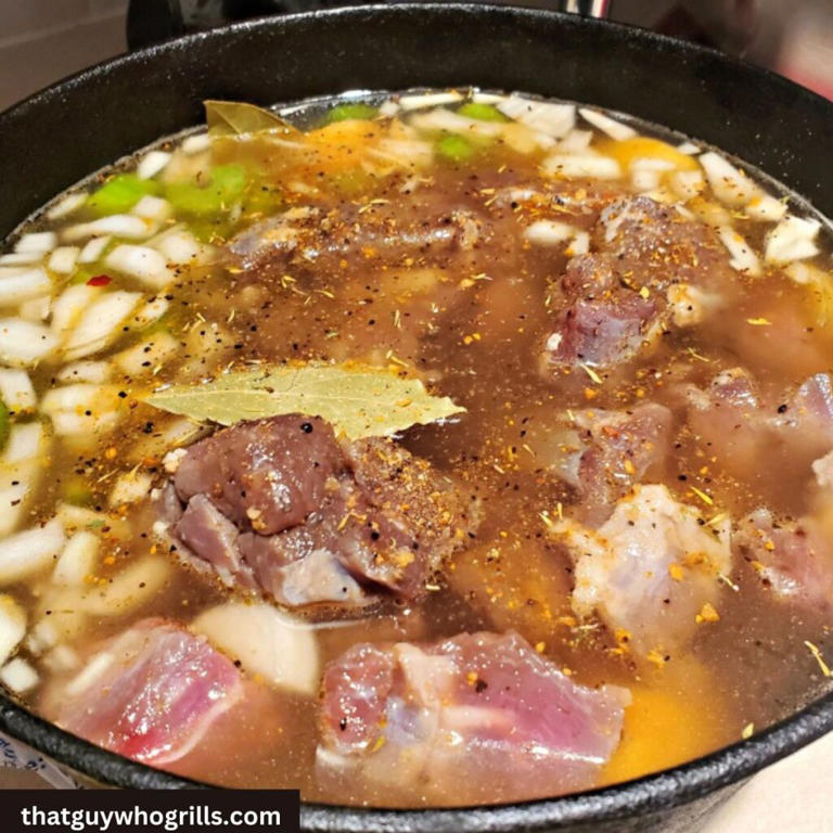 Smoked Beef Stew Recipe! Perfect comfort food!