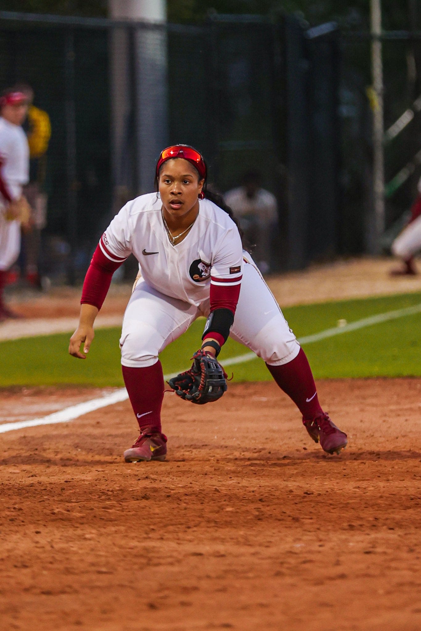 FSU softball's Jaysoni Beachum avoids pressure as a sophomore after ...