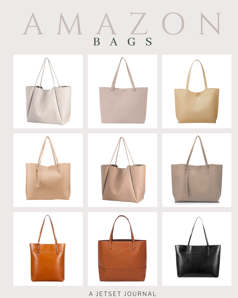 These New Affordable Faux and Vegan Leather Totes Can Hold Everything ...