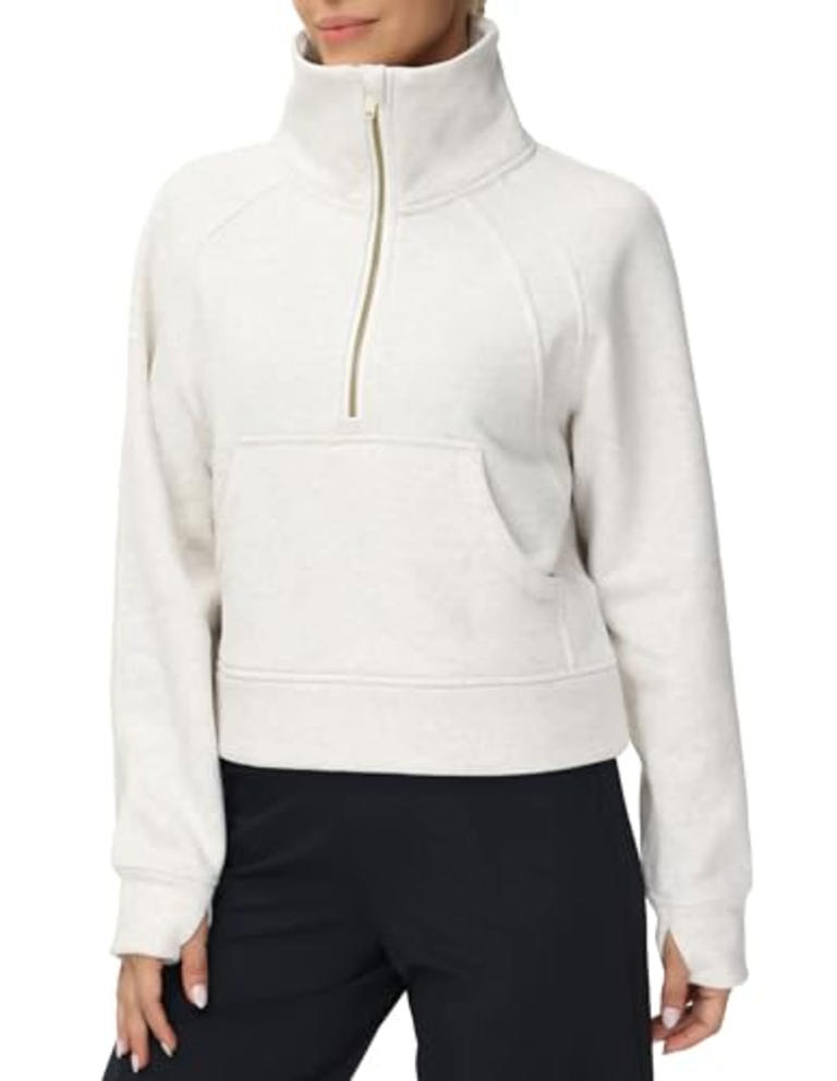 This fleece pullover is the perfect swap for a bulky hoodie — and it's ...