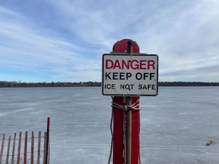 Two men saved after dangerous ice rescue on Minnesota lake