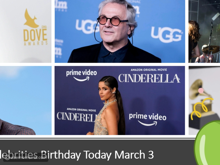 Celebrities Born Today - March 3 - Guess Camila Cabello age?