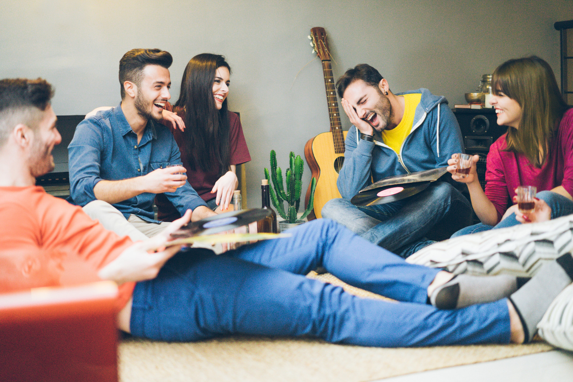 Why does our social circle decrease with age?