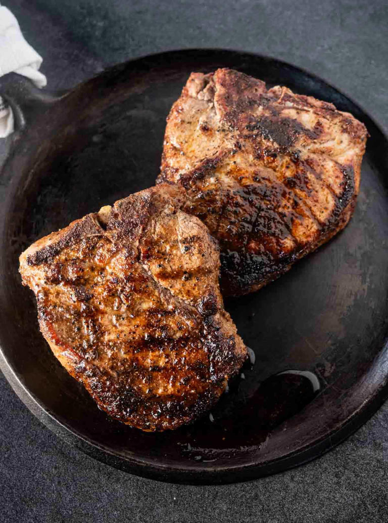 Easy Grilled Pork Steaks