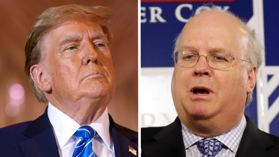 Trump tells Fox News to dump Rove: 'Sloppy RINO'