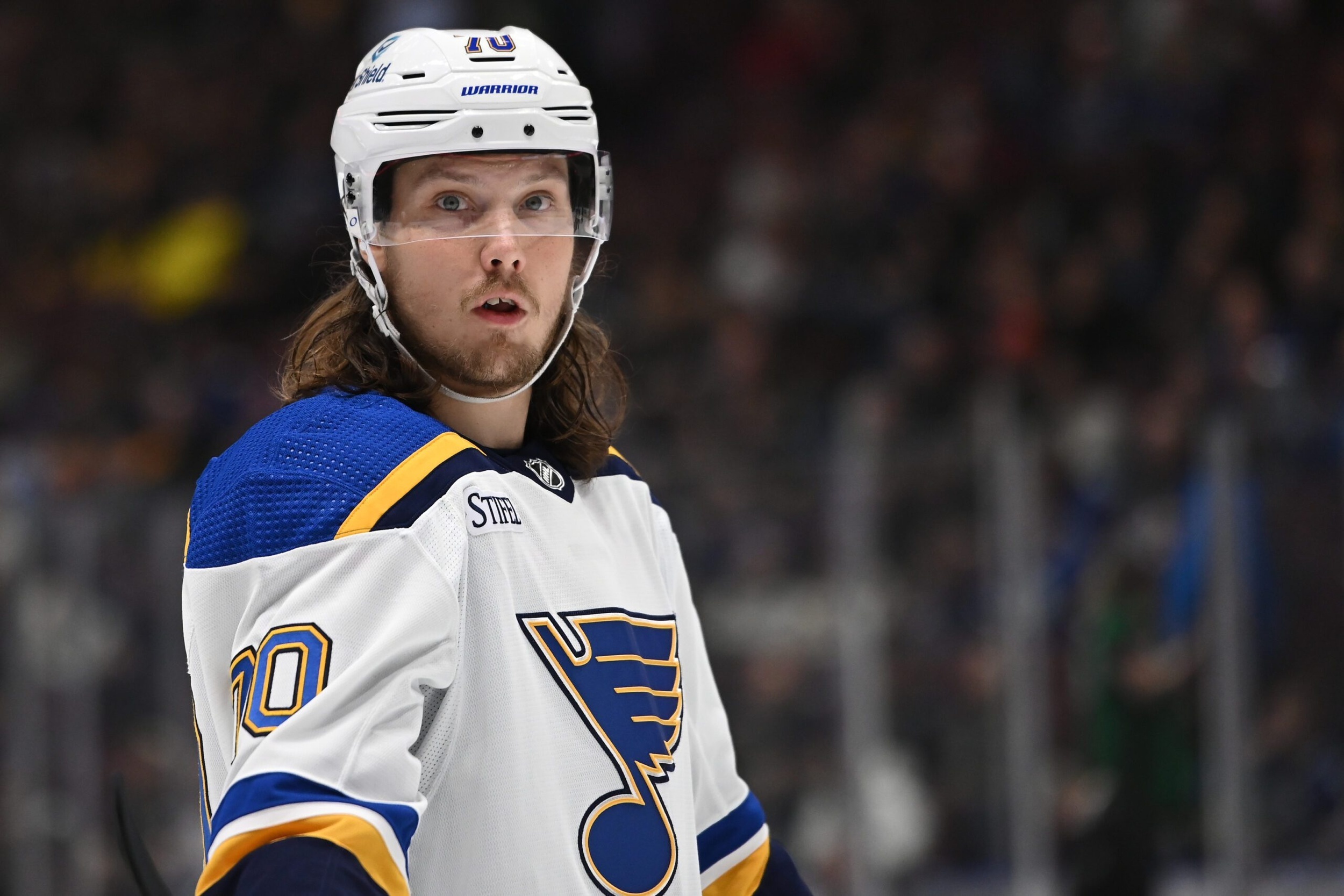 Blues’ Oskar Sundqvist fined for embellishment
