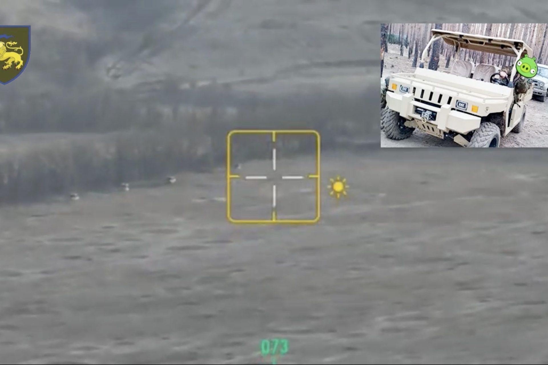 Russia attacked strong Ukrainian positions using Chinese golf carts