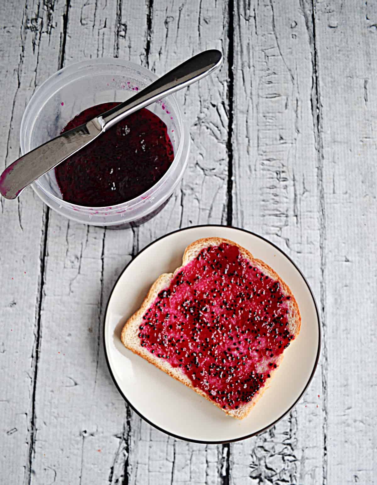 Easy Dragon Fruit Jam