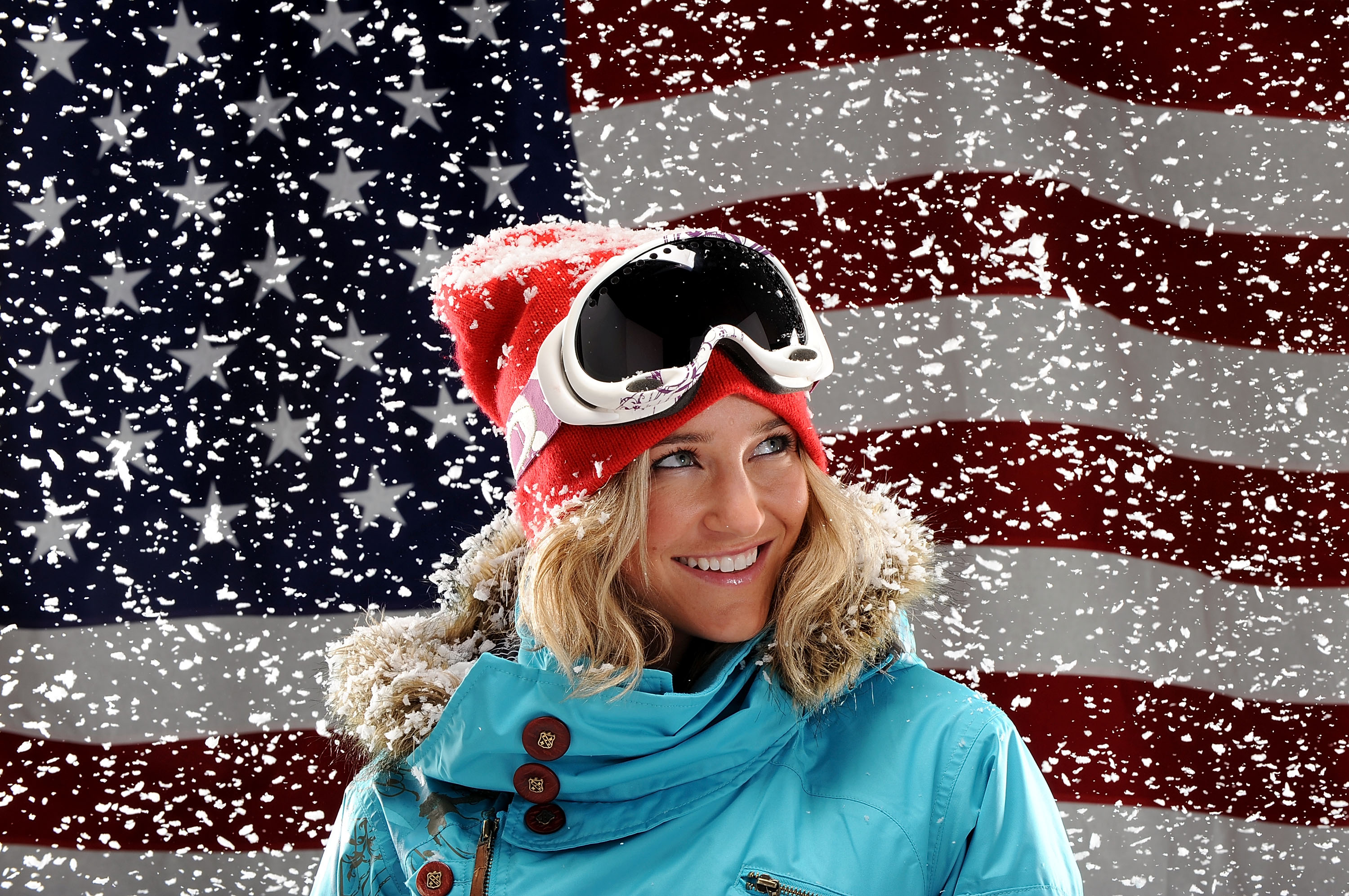 Legendary snowboarder Gretchen Bleiler in images