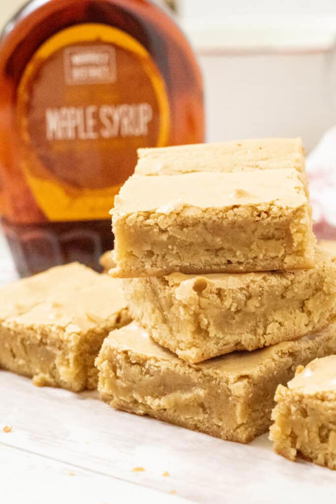 Maple Blondies Soft Chewy and Delicious!