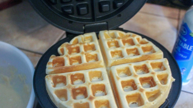 These Chicken And Waffles Were A Hit In The Kitchen!