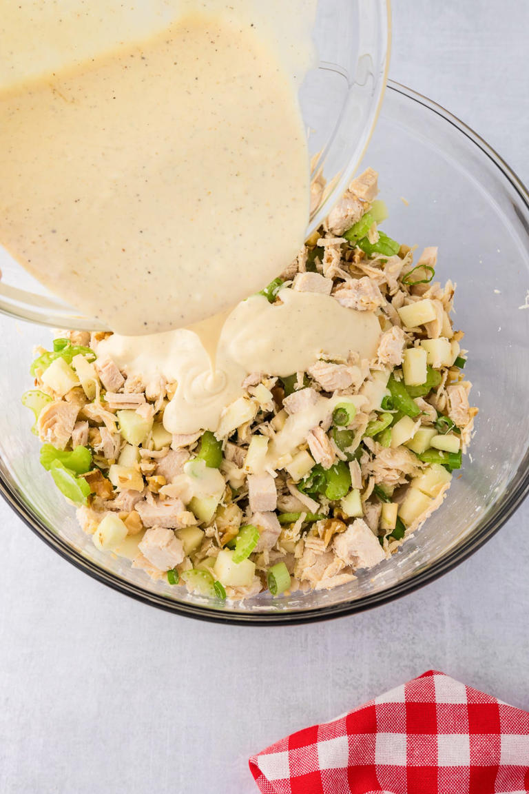 Apple Walnut Chicken Salad