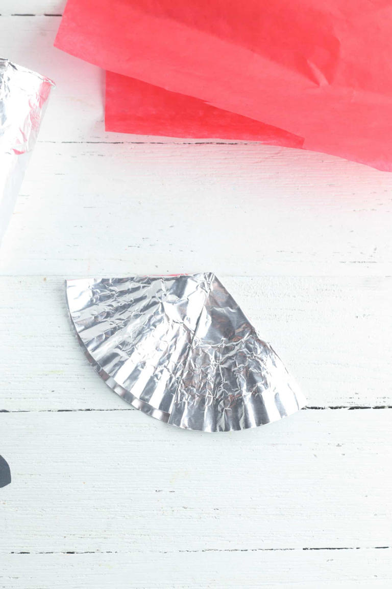 Recycled Toilet Paper Roll Rocket Craft