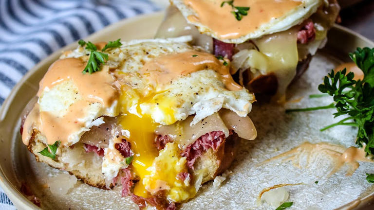 This eggs Benedict recipe may not be for everyone - Reuben eggs ...
