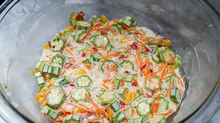 We Love To Find New Ways To Use Okra - Okra Beignets