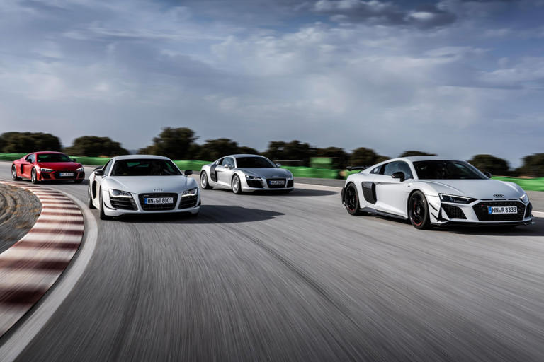 Audi R8 to return as a plug-in hybrid V8 Lamborghini twin – report