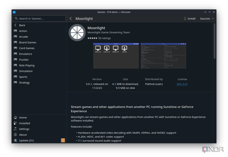 How to install and use Moonlight on Steam Deck