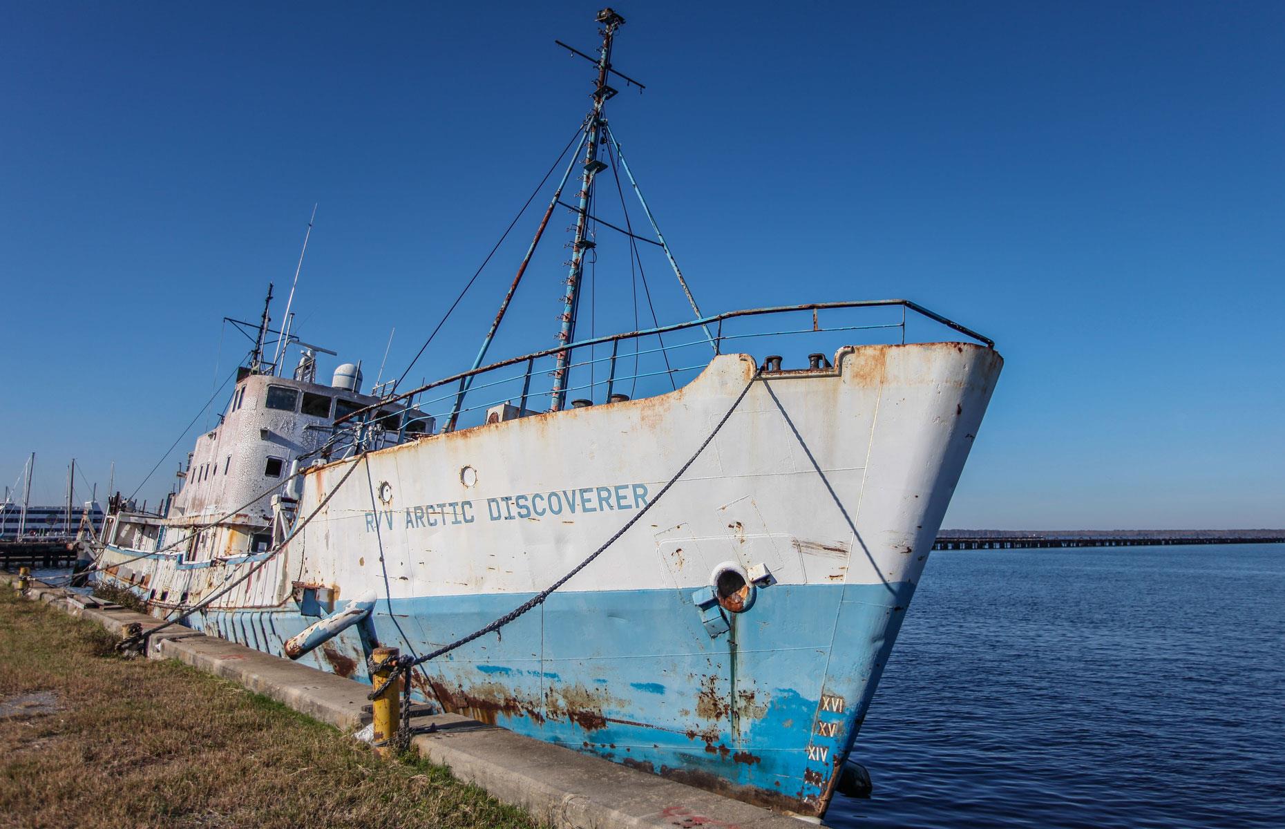 Inside the scandal-plagued ship left to rot in Florida