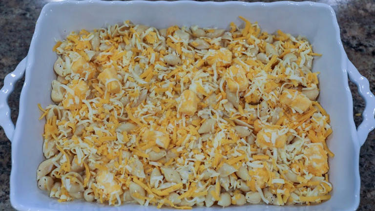 The cheesier the better with mac and cheese and this recipe has four ...