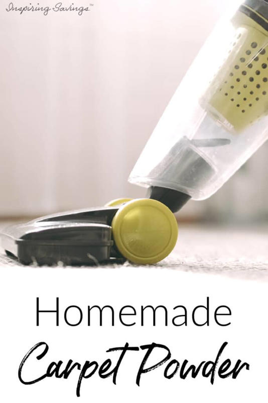 Homemade Carpet Powder You Can Make in Minutes