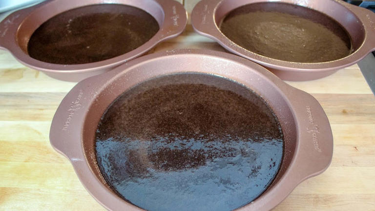 This chocolate cake is made to impress! Cubano espresso dark chocolate cake