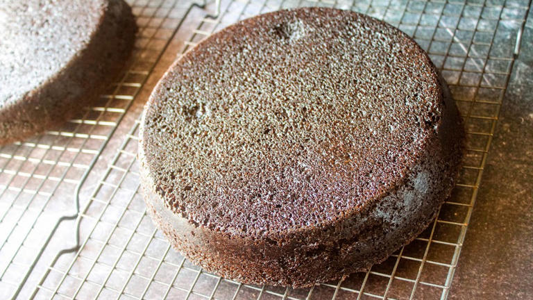 This chocolate cake is made to impress! Cubano espresso dark chocolate cake
