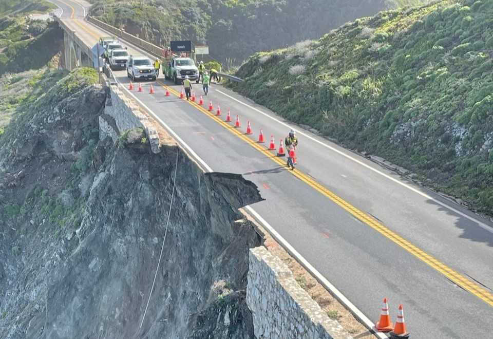 Caltrans crews to conduct daytime emergency repairs on Highway 1 near ... Caltrans crews to conduct daytime emergency repairs on Highway 1 near ...