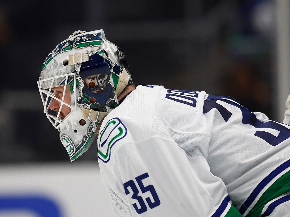 Thatcher Demko's Canucks return is imminent: he's backing up vs. Columbus