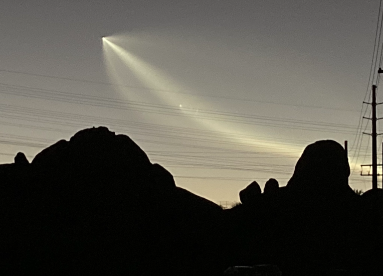 West Coast rocket launch today. Where to see SpaceX Falcon 9 in Arizona