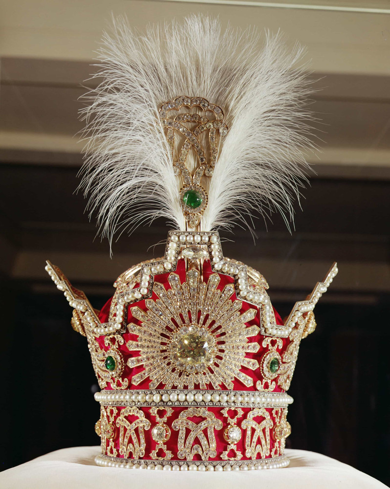 Spectacular royal crowns fit for heads of state
